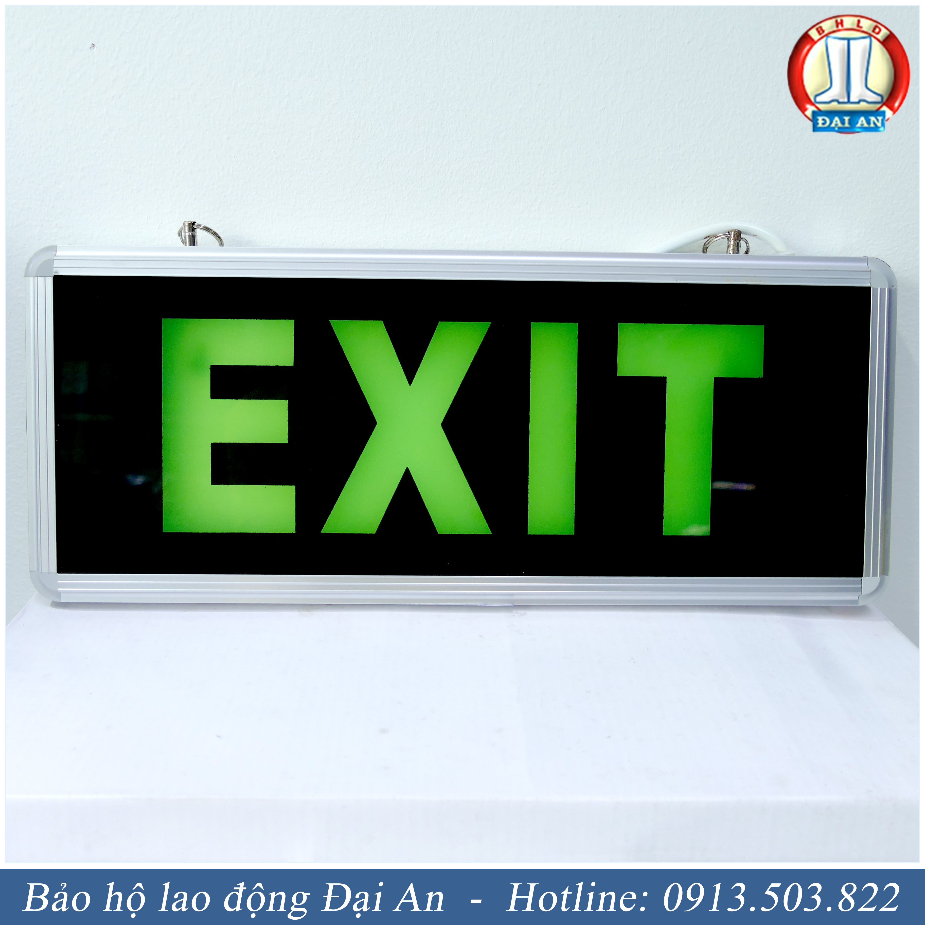 Đèn EXIT 1 mặt – TQ – Bảo Hộ Lao Động Đại An