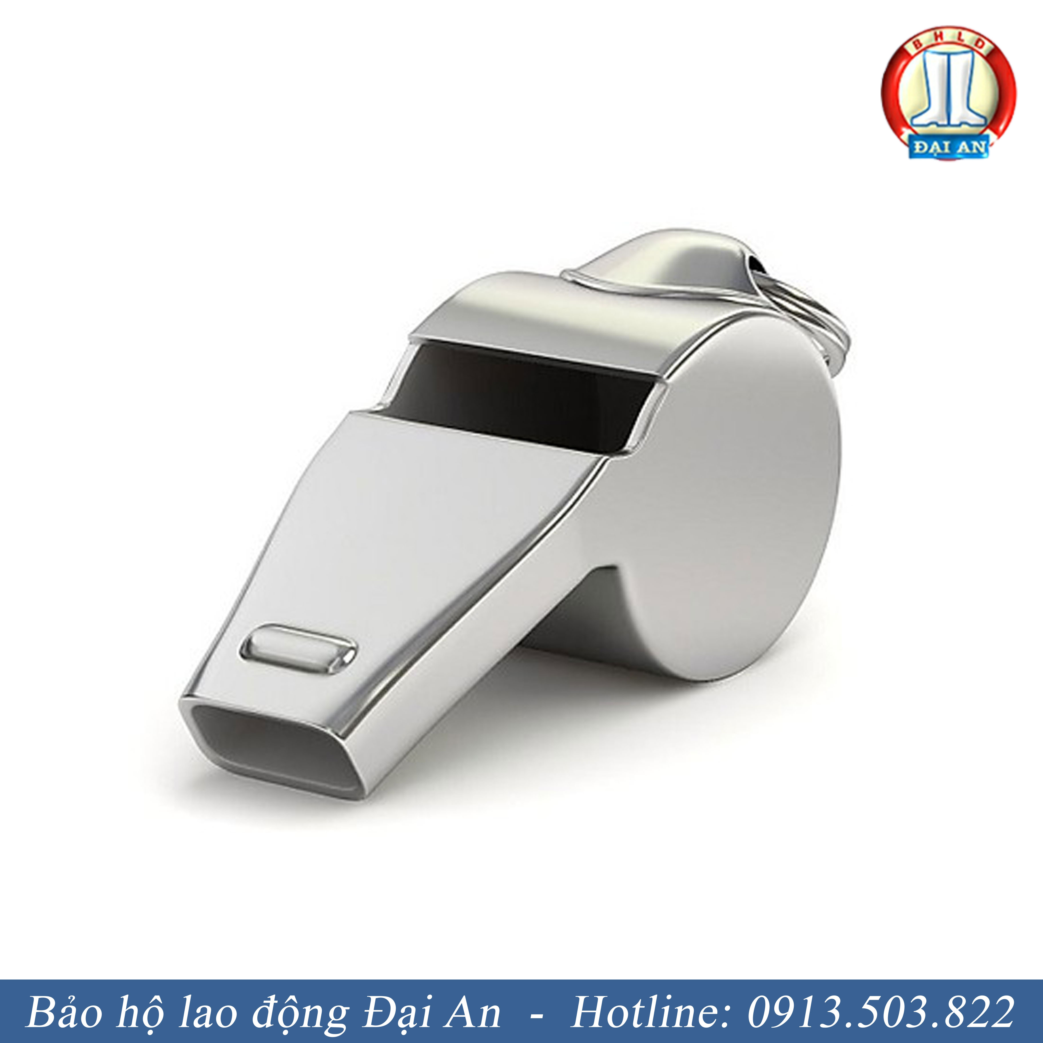 Còi inox cho bảo vệ – Bảo Hộ Lao Động Đại An